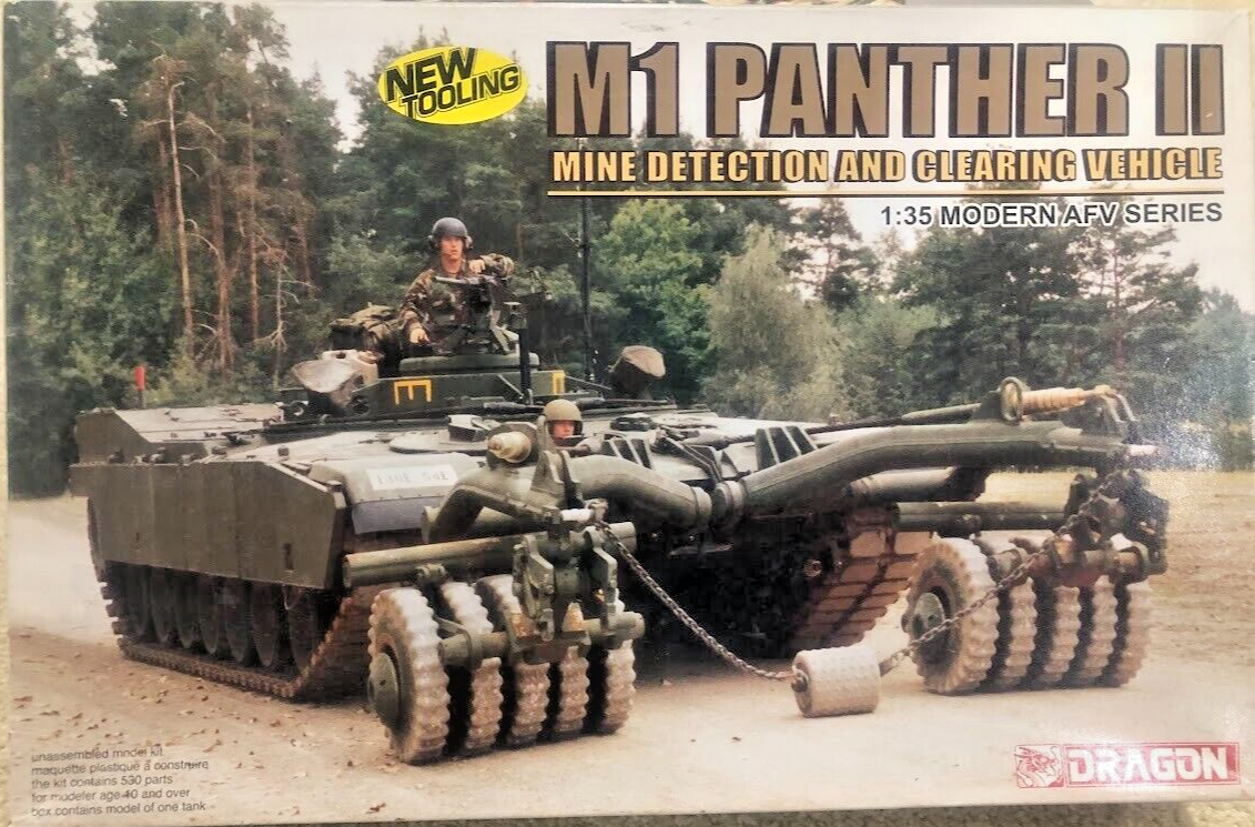 1/35 US Army M1 Panther II (Mine Detection & Clearing Vehicle) ~ Dragon ...