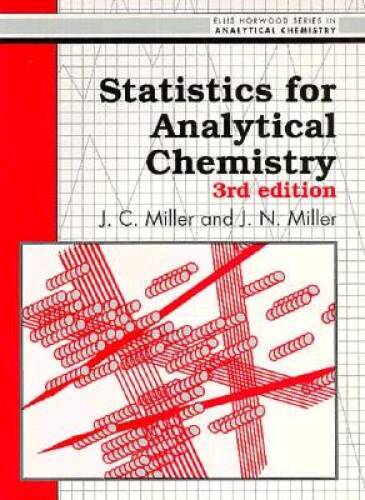 Statistics for Analytical Chemistry - Paperback By Miller, Jane C ...