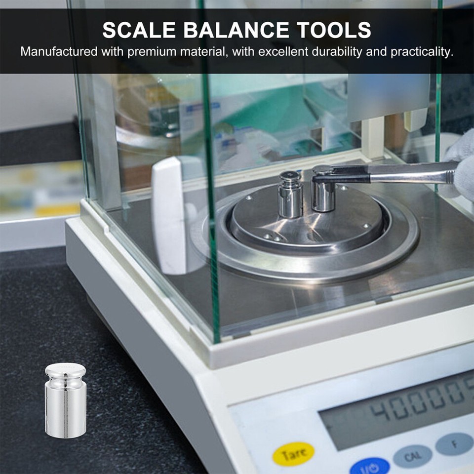3 Pcs Calibration Weight Scale Weights Precision Weighing Scales with ...