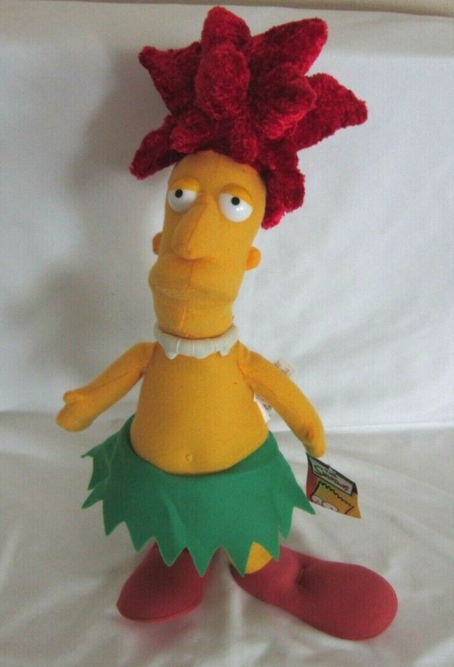 The Simpsons Sideshow Bob 17" Soft Plush Stuffed Toy-Brand New with ...