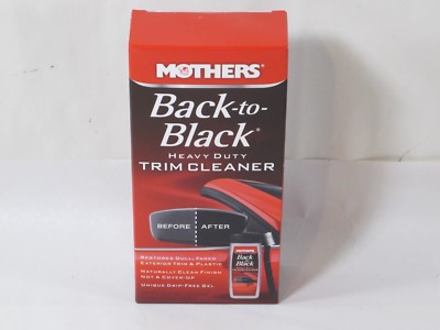 Back-to-Black Heavy Duty Trim Cleaner Kit Mothers 06141 | eBay