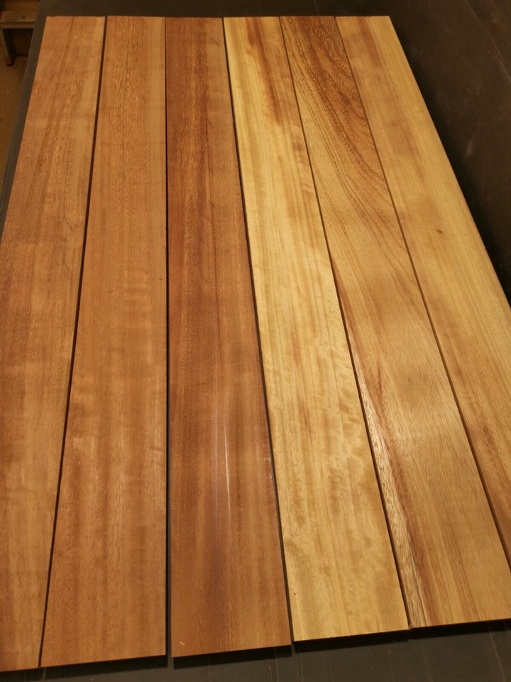 IROKO TIMBER BOAT HARDWOOD WOOD AFRICAN TEAK 120mm x 18mm x 1000mm ...
