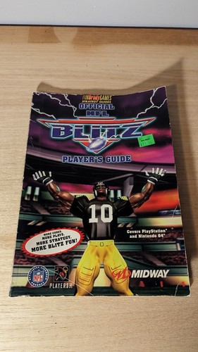 NFL Blitz Bradygames Official Strategy Game Guide PS1/N64 No Poster | eBay