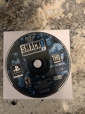 WWF SmackDown (PS1, 2000) Disc Only 752919470435| eBay