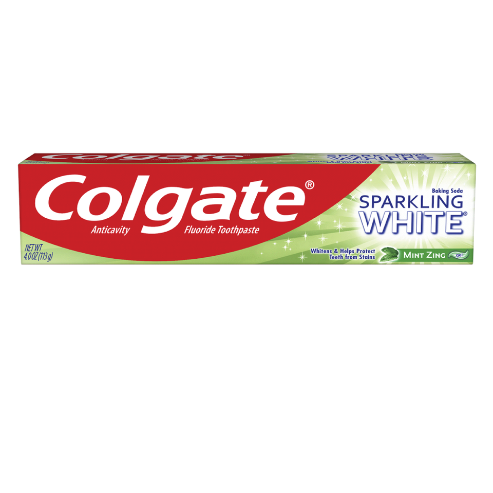 Colgate Variety Mint Flavored Travel Fluoride Toothpaste | 4oz | Mix ...