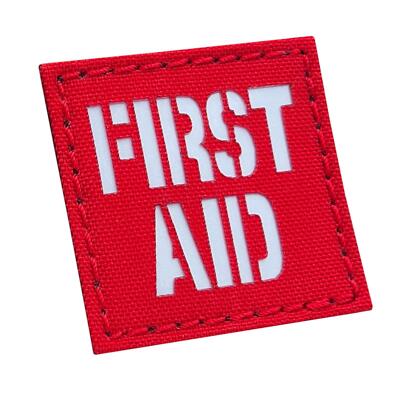 IFAK first aid kit 2x2 reflective paramedic MED medic patch | eBay