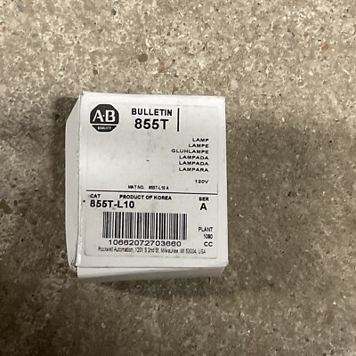 NEW Allen Bradley 855T-L10 Light Stack Lamp / Bulb | eBay
