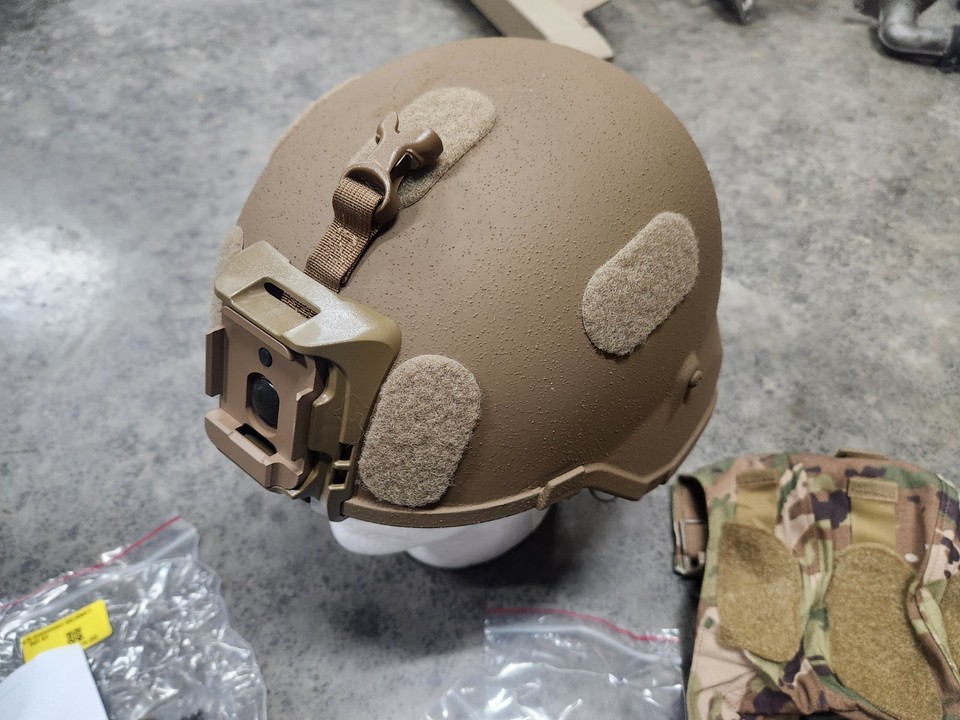 NEW CERADYNE IHPS Ballistic Combat Protection System Helmet Complete ARMY USMC | eBay