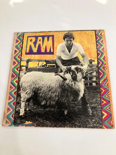 Paul & Linda McCartney Ram Vinyl LP Gatefold G Apple Records SMAS-3375 ...