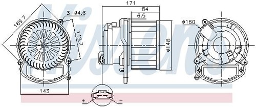 NISSENS Innenraumgebläse 87635 für RENAULT 5707286434349 | eBay.de