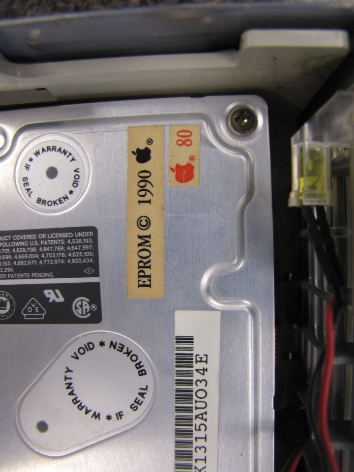 Vintage 1988 Genuine Apple Macintosh IIcx M5650 Computer w/ 1989 ...