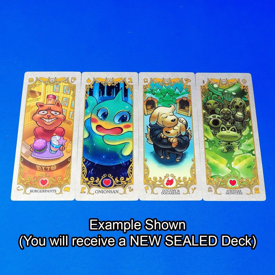 Undertale Tarot Card Deck Art Print Set of 36 Sans Papyrus Flowey ...