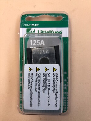 Littelfuse ZCAS125 ZCASE Mega Fuse 32V DC 125A ZCAS125.XP | eBay