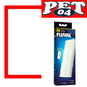 Fluval Foam Insert / Foam Pad - 2 Pack - 404/405/406 Sponge Filter ...