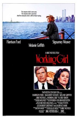 Melanie Griffith WORKING GIRL Harrison Ford Sigourney Weaver movie ...