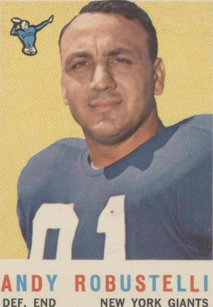 1959 Topps - #147 Andy Robustelli for sale online | eBay