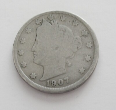 1907 Nickel Liberty V Coin Collector Collection | eBay