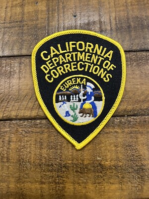 Department Of Corrections DOC California CA Patch B3A | eBay