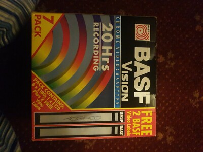 Basf Vision Vhs 7pk | eBay UK