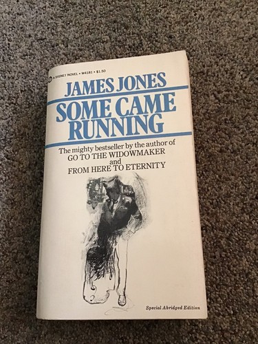 Some Came Running By James Jones 1958 Signet Printing Paperback | eBay