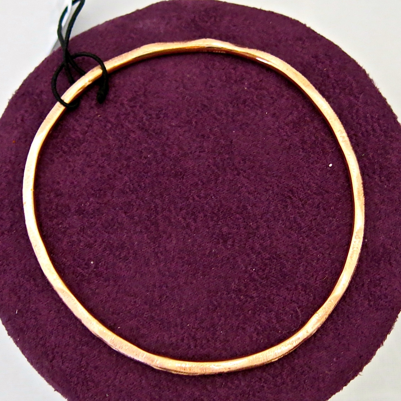 Adami and Martucci Matte Finish Small Curved Bangle, Rose-Gold | eBay