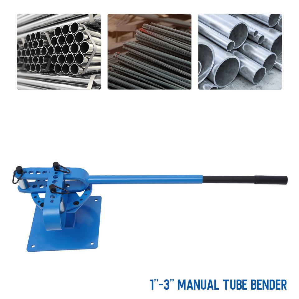 Premium Pipe Tube Bender 1''-3'' Inch Manual Tube Bender & 7 Dies ...