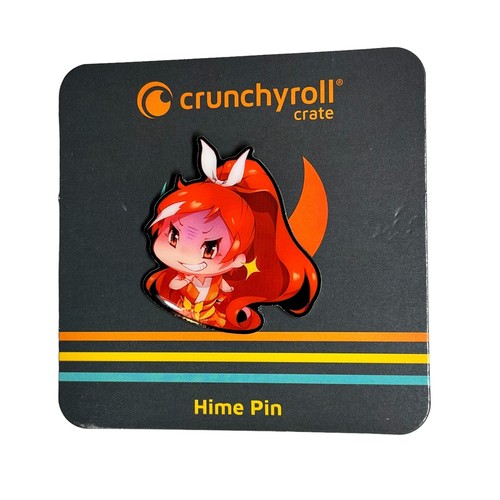 Hime Pink Face Anime LootCrate Crunchyroll Enamel Lapel Pin | eBay