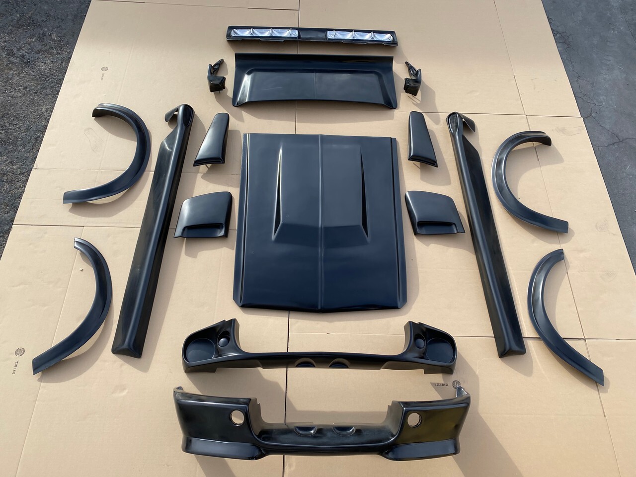 1967 1968 Mustang 17 piece body kit eleanor style FASTBACK made in USA ...