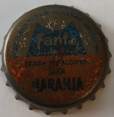 Argentina Bottle Cap (#049) Fanta Naranja with cork | eBay