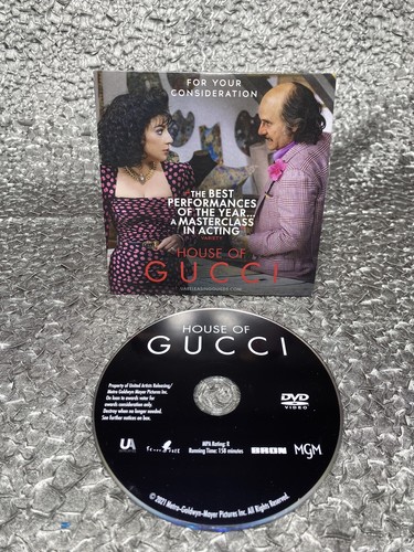 House of Gucci For Your Consideration Screener (DVD, Lady Gaga Jared ...