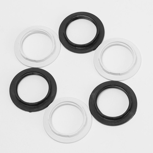 Buckle Tighten The Collar Ring E27 Plastic Outer Ring Adapter Bulb ...