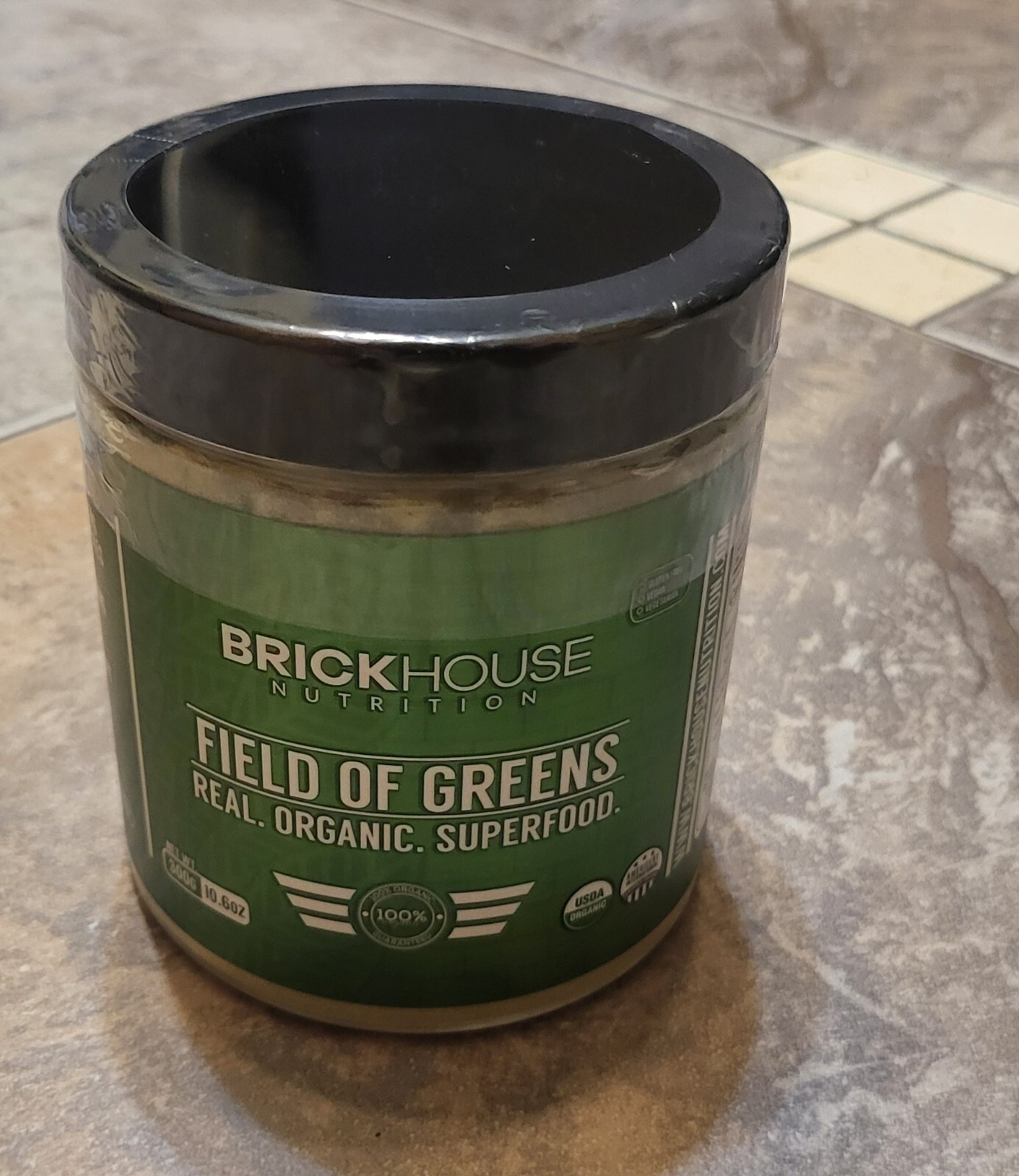 FIELD OF GREENS - BrickHouse Nutrition 10.6 oz New/Sealed ~SUPERFOOD~ORGANIC | eBay