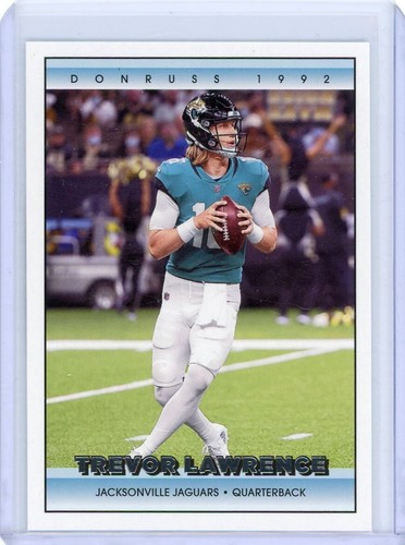Trevor Lawrence Retro 2022 Panini Donruss 1992 Throwback 9 Jacksonville ...