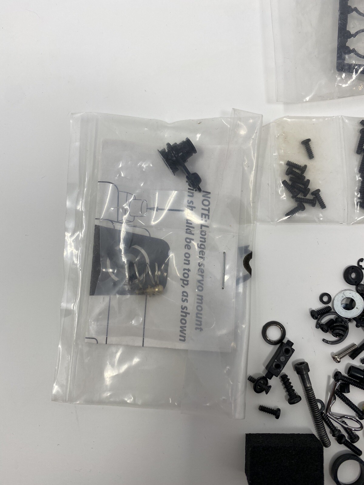 vintage team losi mini T mini Latemodel SCT parts lot Screws body post ...
