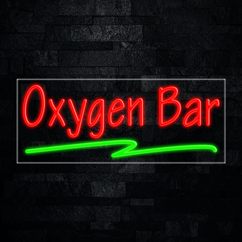 Oxygen Bar LED Neon Sign 30"L x 12"H #31454 | eBay