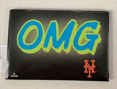 NY METS OMG MAGNET JOSE IGLESIAS MLB BASEBALL CITI FIELD GREEN BLUE | eBay