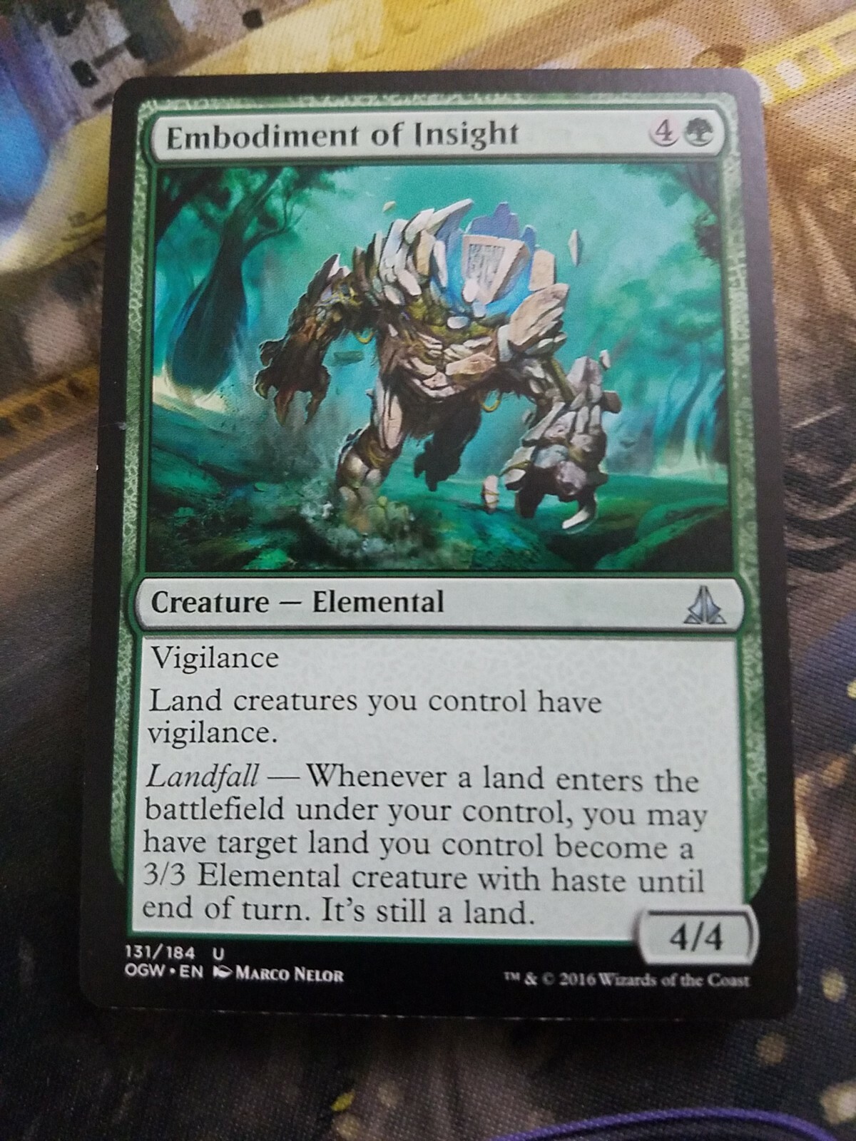 1x EMBODIMENT OF INSIGHT mtg LP-NM Oath Of Gatewatch | eBay