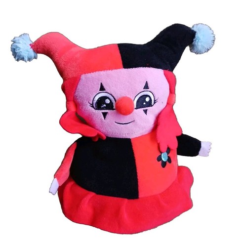 VTG Jester ROLLY POLLY Rollie Pollie Doll TOY Red And Black PLUSH AND ...