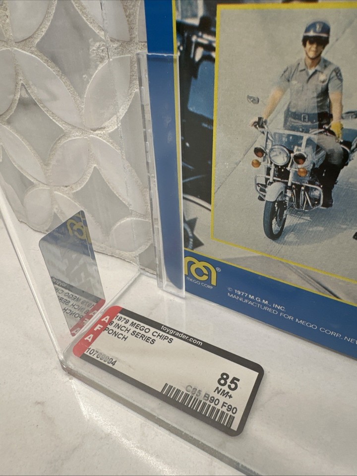 1979 PONCH MEGO CHIPS 8 IN SERIES AFA GRADE 85NM+ ERIK ESTRADA FRANK PONCHERELLO | eBay