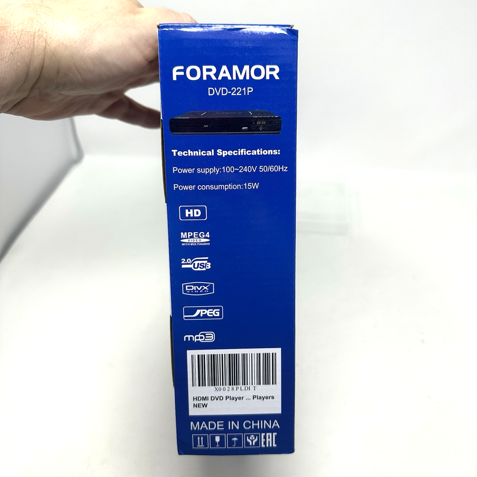 NEW Foramor DVD Player DVD-221P | eBay