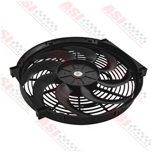 14 INCH THERMO FAN CURVED BLADE 12V 1730 CFM HIGH OUTPUT PUSH/PULL ...