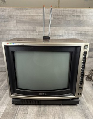Sony Trinitron Crt Tv Color KV-1361 Retro Gaming 1984 20 Inch ...
