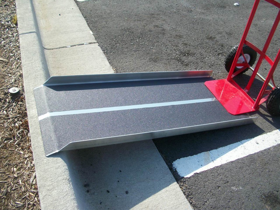 CodyCo Aluminum Loading Hand Truck Dollie Dolly Walk Ramp Portable 20 ...