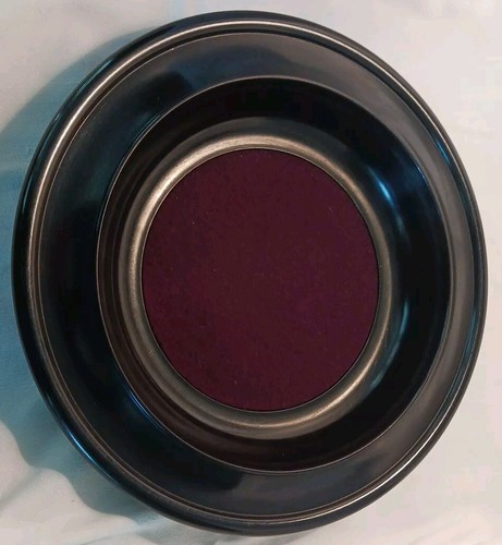 Vintage Bakelite Church Offering Collection Tithe Plate 11.5" Dia. Felt ...