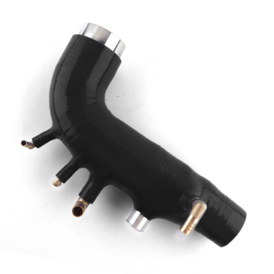 Fit Subaru Forester XT SH Turbo 2009-2013 Black Silicone Intake Hose ...
