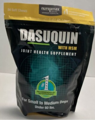 Nutramax Dasuquin with MSM Soft Chews for small to Medium Dogs 84 COUNT ...