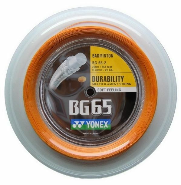 Yonex BG65 Badminton String 656ft 200m Reel BG 65 Various Colours | eBay