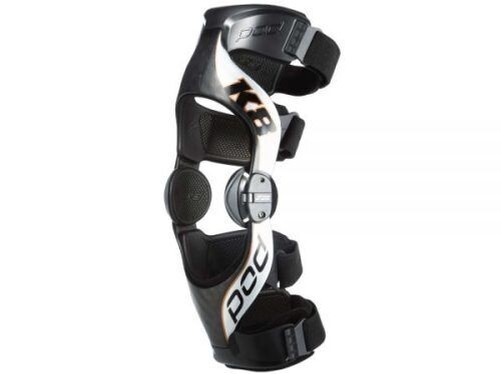 Pod MX K8 V2 Knee Brace Carbon Silver Copper X-Large 1 Right K8012-169 ...