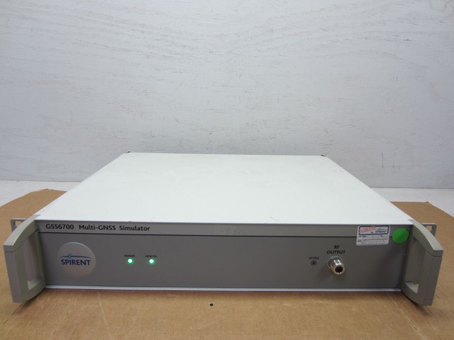 Spirent GSS6700 Multi-gnss Constellation Simulator System for sale ...