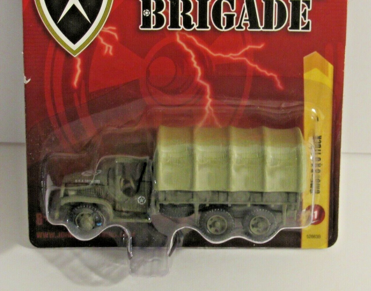 2012 JOHNNY LIGHTNING- LIGHTNING BRIGADE GMC 6X6 TRUCK VHTF | eBay